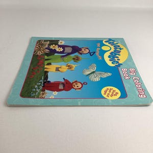 Teletubbies the Butterfly Big Coloring Book Tear Out Pages Dipsy Tinky ...
