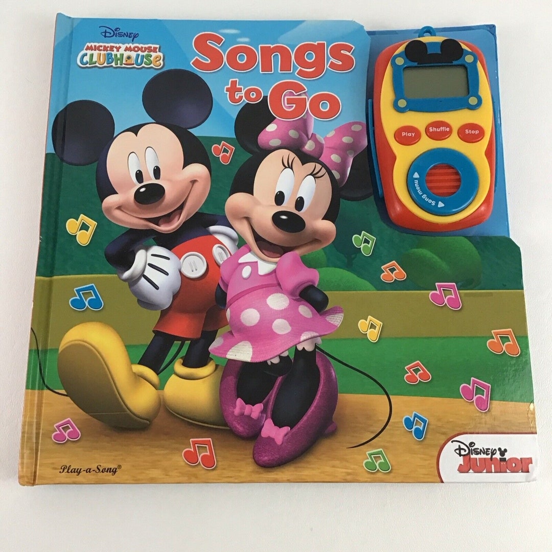 Disney Junior Mickey Mouse Clubhouse Songs to Go Play A Song Book Music ...