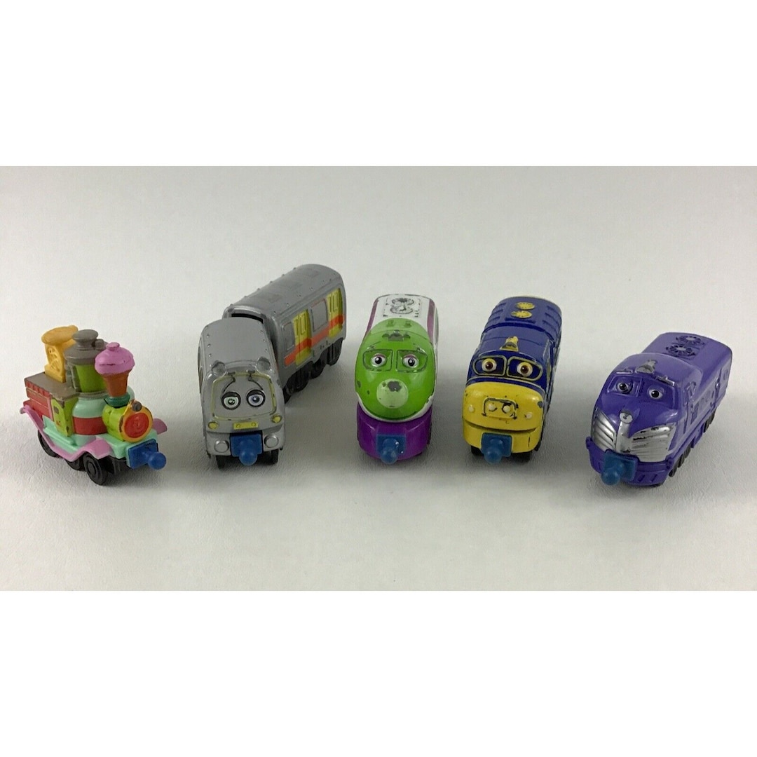 Chuggington Die Cast Metal Trains Emery Brewster Harrison Lot Learning ...
