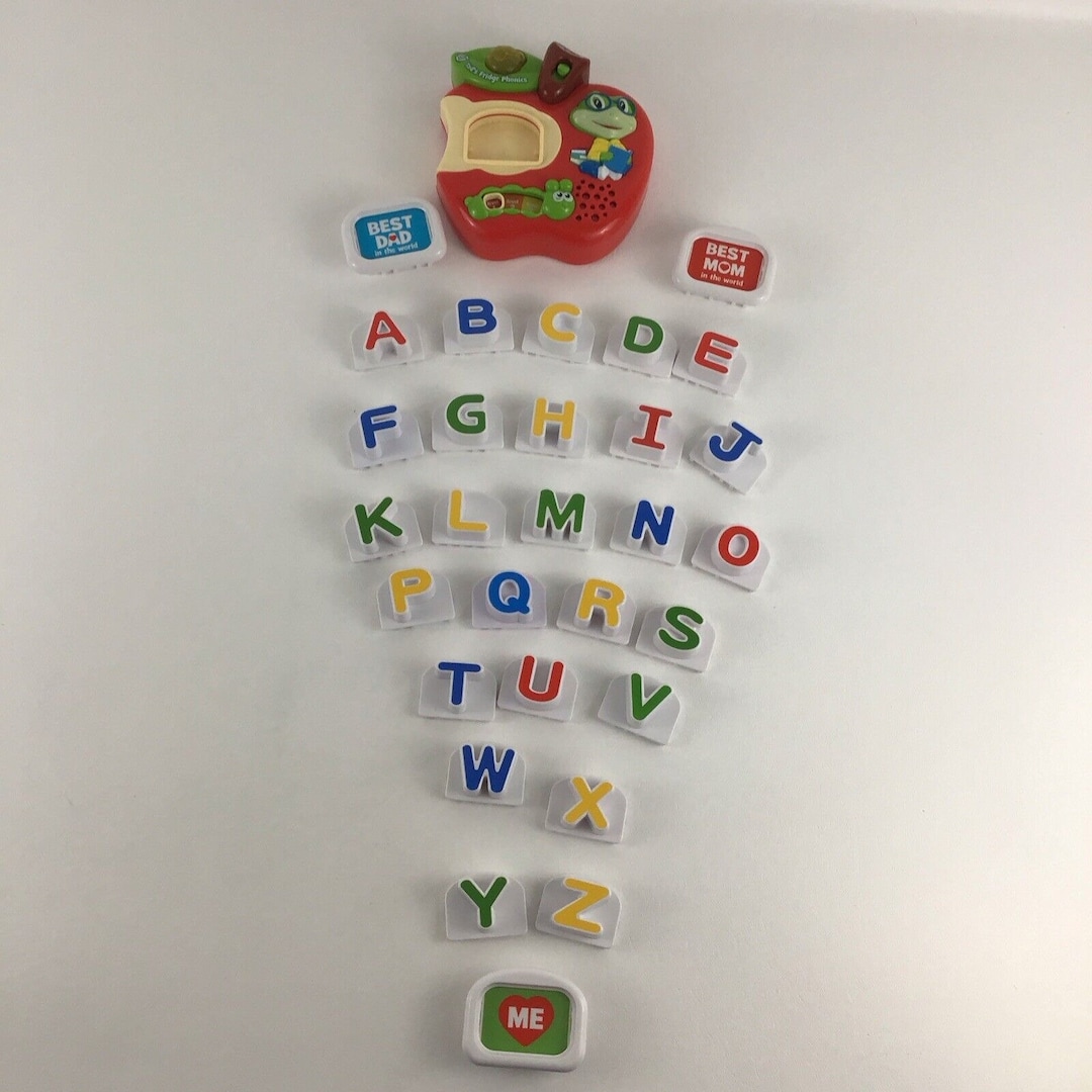 Leap Frog Tad's Fridge Phonics Learning Educational Electronic Alphabet ... Leap Frog Tad's Fridge Phonics Learning Educational Electronic Alphabet ...