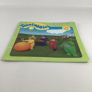 Teletubbies Big Coloring Book the Magic Cloud Tear Out Pages Tinky ...