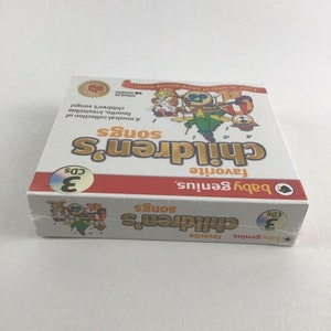 Baby Genius Favorite Children's Songs CD Set Infant Music Sing Along ...