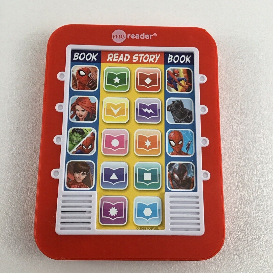 Marvel Spider-man Me Reader Replacement Electronic Reader Black Panther ...