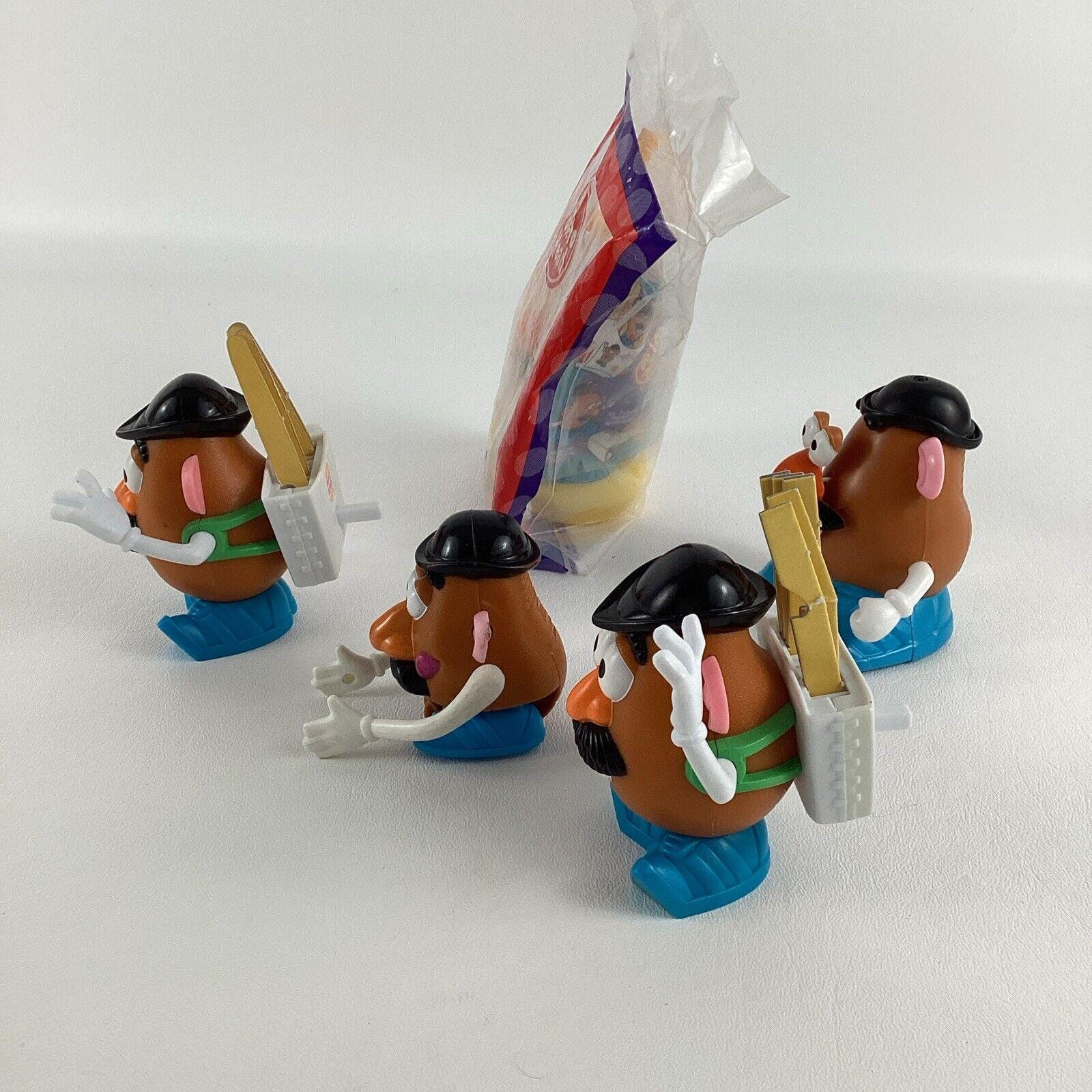 Burger King Mr Potato Head Toy Lot Vintage 1998 Spud Pal Fry Flyer Toy ...