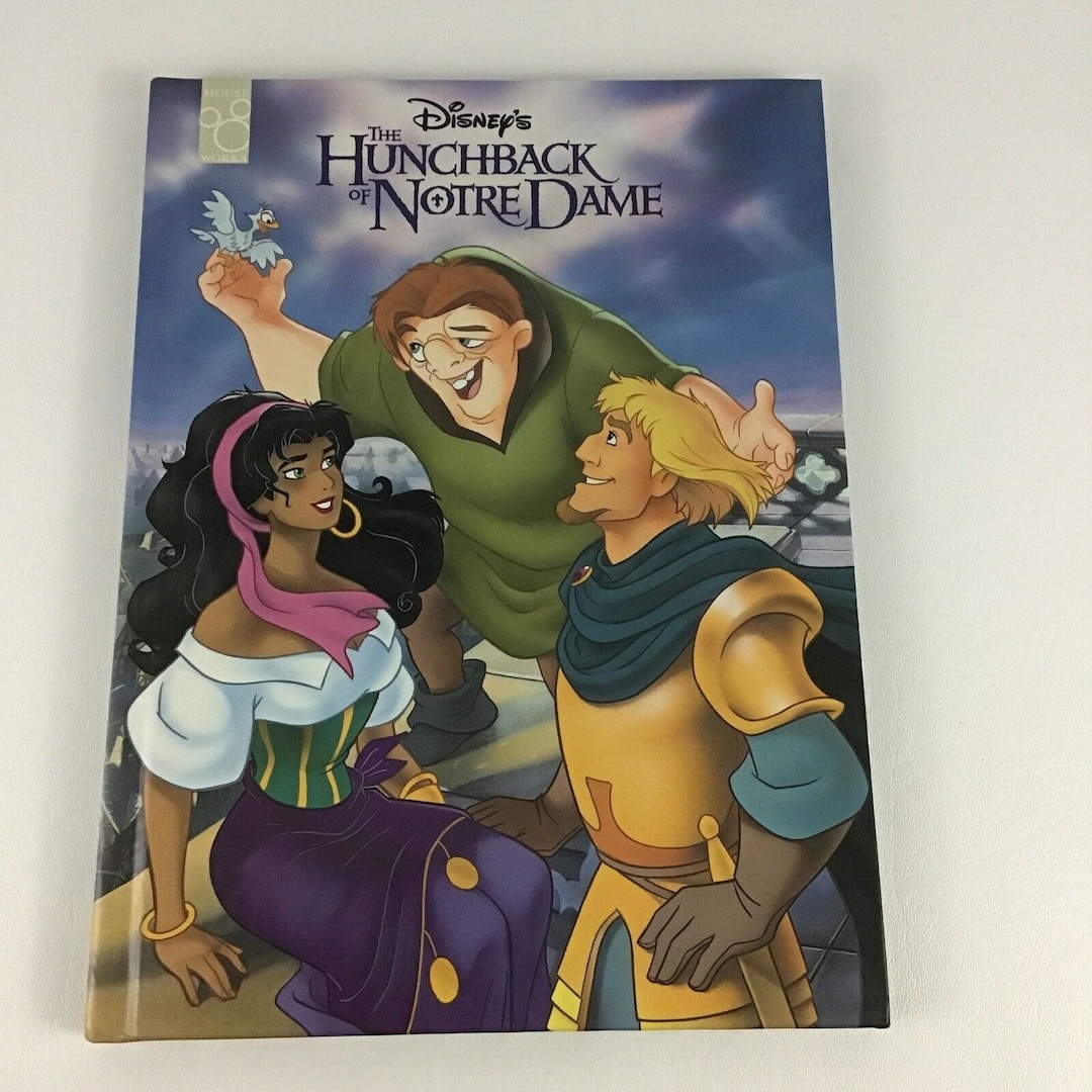 Walt Disney the Hunchback of Notre Dame Quasimodo Hardcover - Etsy ...