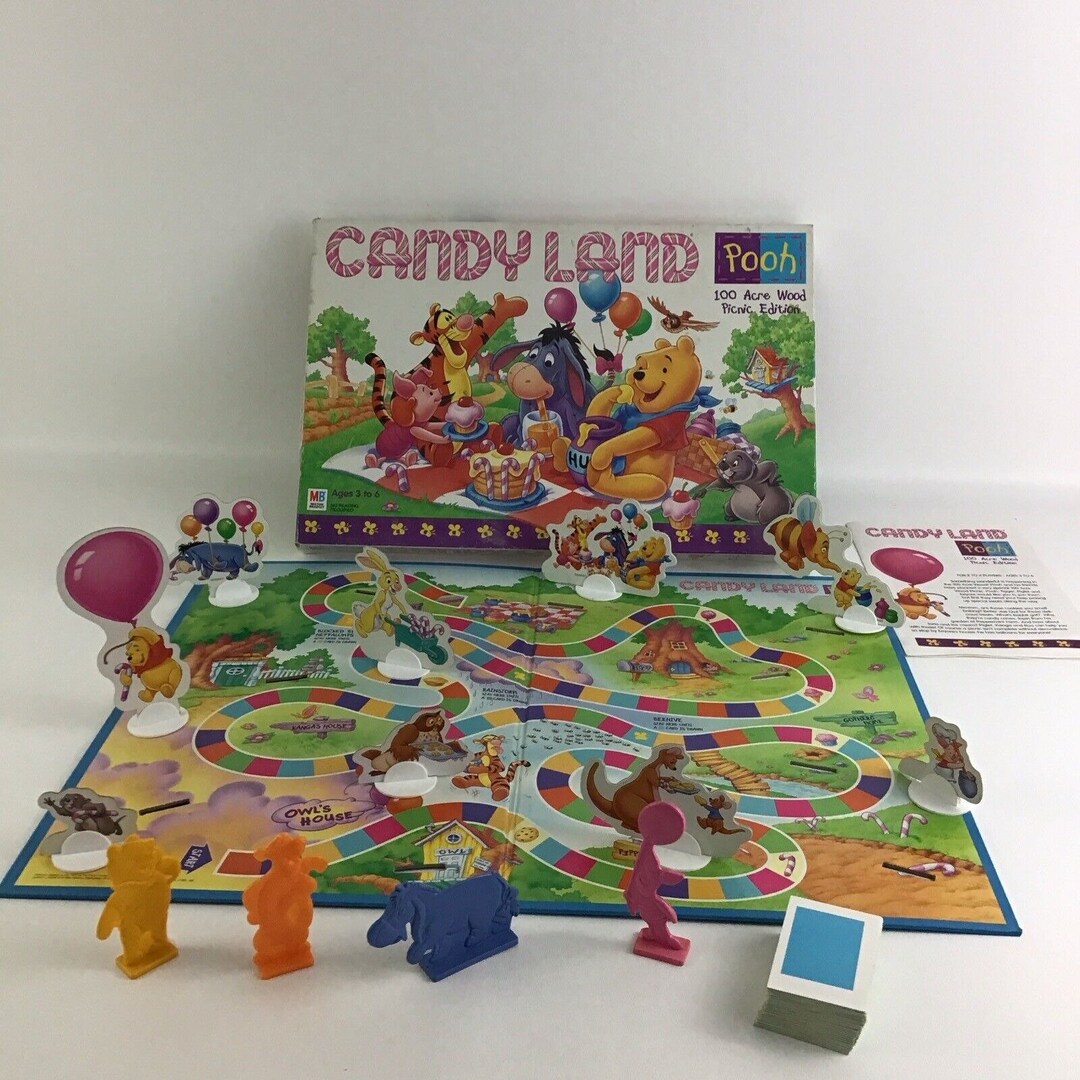 Candy Land Disney Winnie Pooh 100 Acre Woods Picnic Edition - Etsy