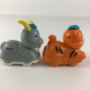 Vtech Go Go Smart Wheels Animals Goat Tiger Smart Point 2pc Lot ...