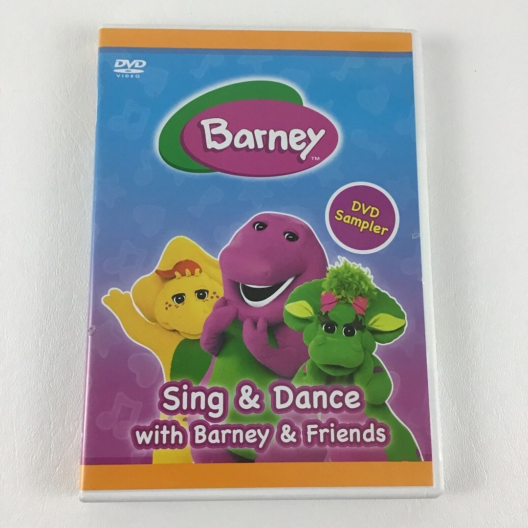 Barney & Friends DVD Sing and Dance With Barney Special Bonus - Etsy