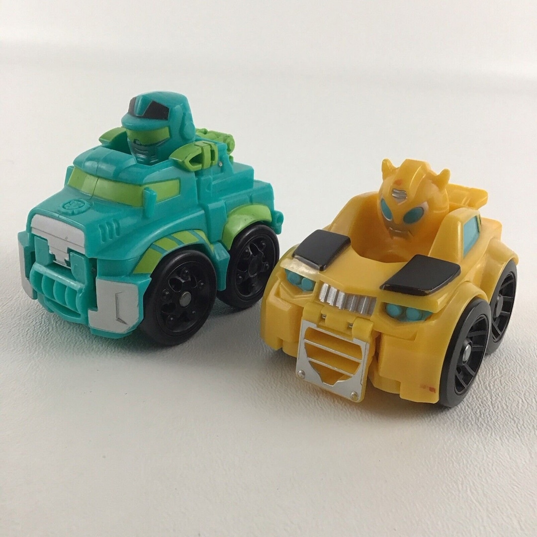 Transformers Rescue Bots Academy Mini Bot Racers Bumblebee Hoist ...