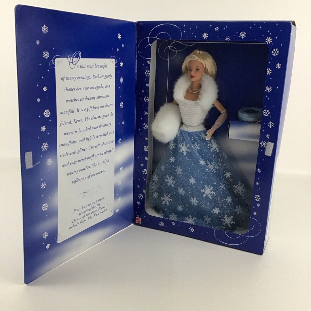 Barbie Snow Sensation Fashion Doll Special Edition Snowflake Vintage ...
