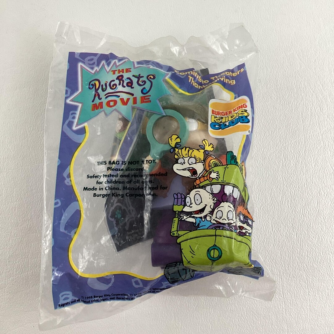 Rugrats Movie Detective Angelica Pickles Figure Burger King Toy Vintage ...
