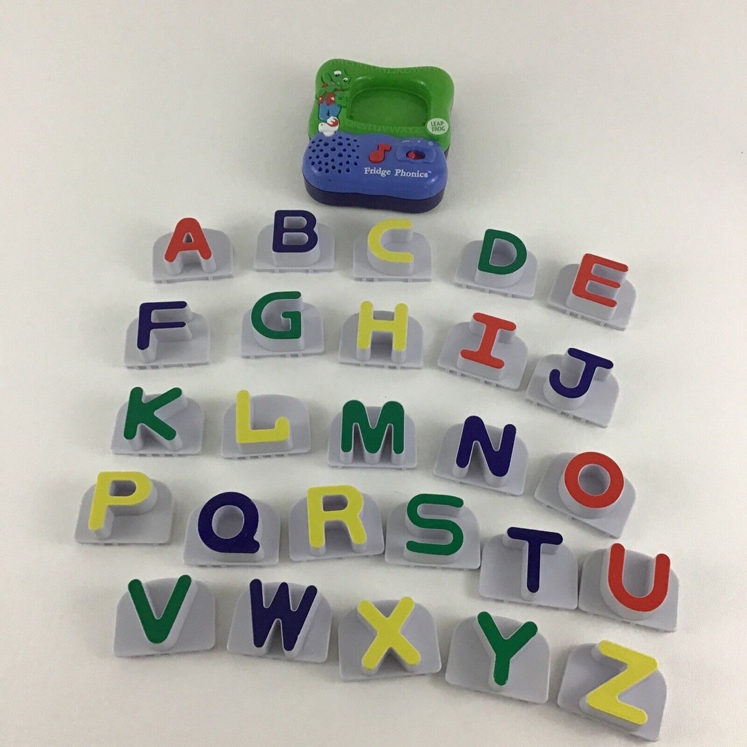 Leap Frog Tad's Fridge Phonics Learning Educational - Etsy Leap Frog Tad's Fridge Phonics Learning Educational - Etsy