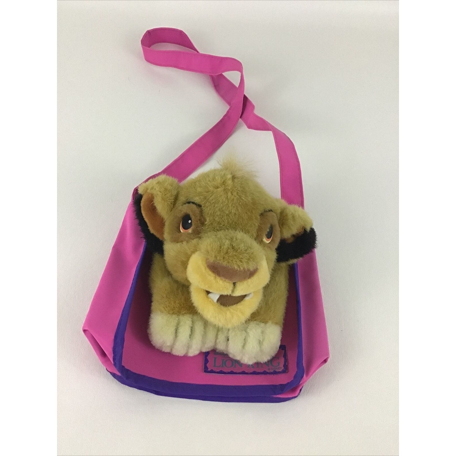 Disney the Lion King Simba Cub Plush Stuffed Animal Purse Bag | Etsy