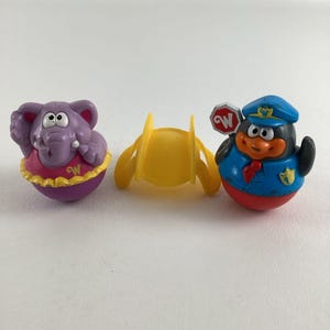 Playskool Weebles Roly Poly Figures Ballet Elephant Penguin Vintage ...