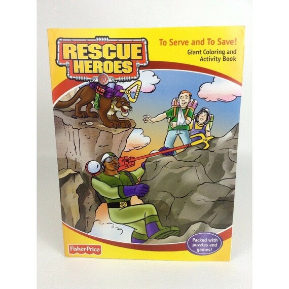 Fisher Price Rescue Heroes Coloring Pages