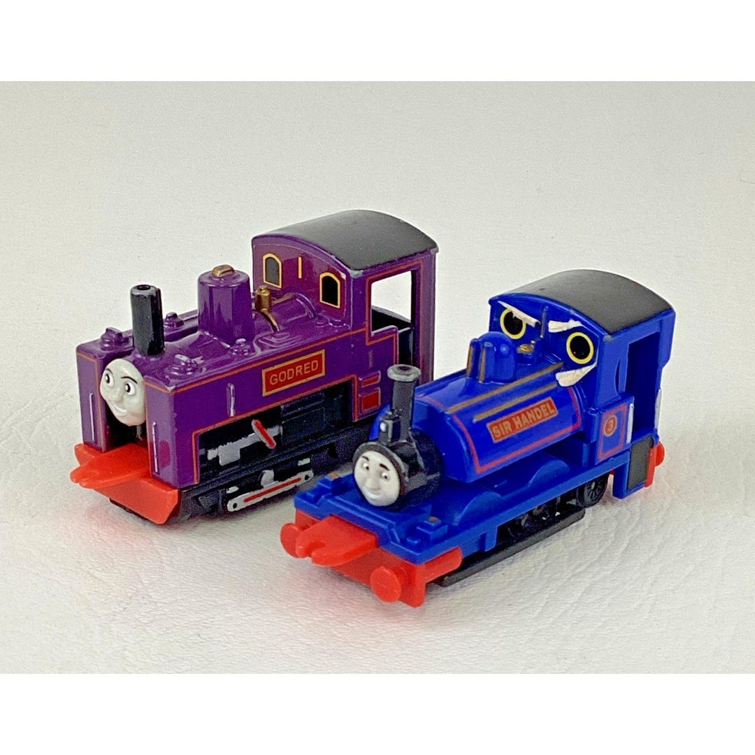 Thomas & Friends Diecast Godred Sir Handel Train Engine Lot Ertl ...