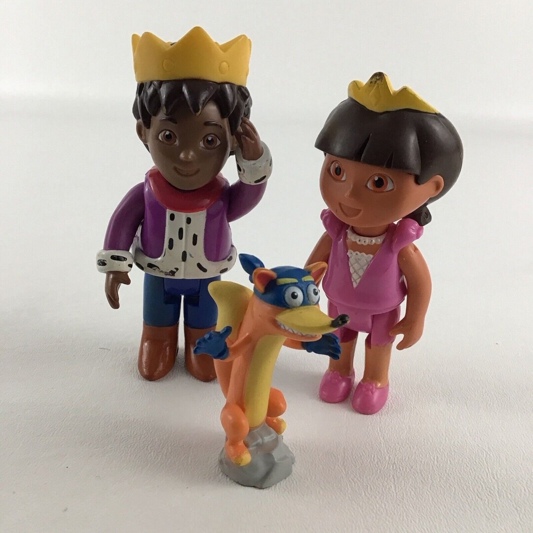 Dora the Explorer Magic Castle Replacement Figures Prince Diego Swiper ...