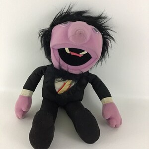 Sesame Street Count Von Count Plush Stuffed 14 Doll Muppet Vintage 90s ...