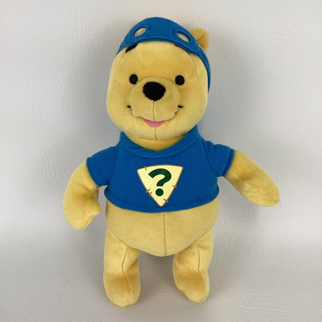 Disney Winnie the Pooh Talking Super Sleuth Hero 10" Plush Stuffed Toy ...