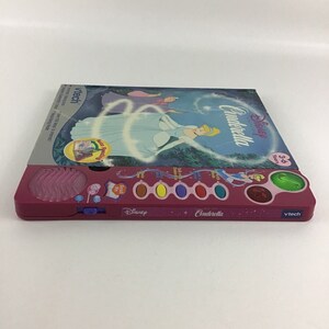Vtech Disney Princess Electronic Talking Book Cinderella Interactive ...
