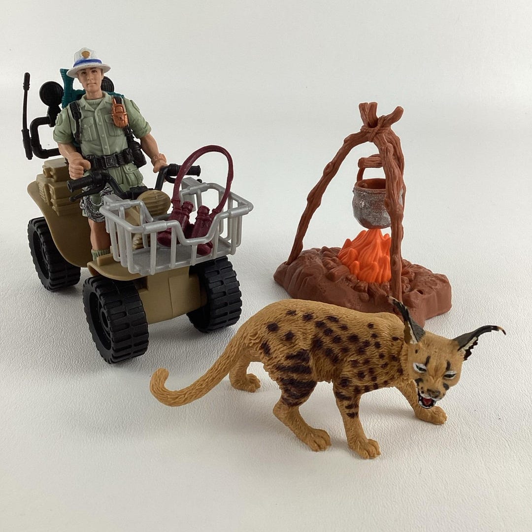 Chap Mei USMC ATV Vehicle Explorer Action Figure Campfire Trekker ...