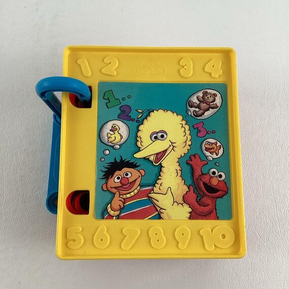 Sesame Street Play doh Molds Fun With Counting Numbers Set Vintage 1997 Hasbro Etsy UK