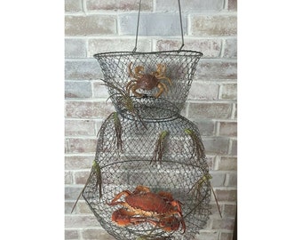 Wire Fish Basket | Etsy