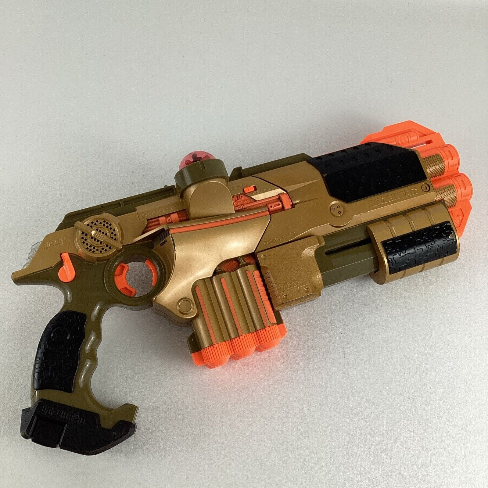 Nerf Lazer Tag Phoenix LTX Shotgun Golden Tiger Electronic Weapon Hasbro Etsy UK