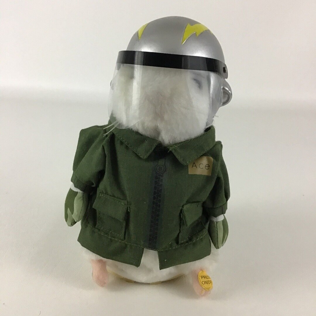 Gemmy Dancing Hamster Captain Carl Plush Interactive Pet Vintage 2003 ...