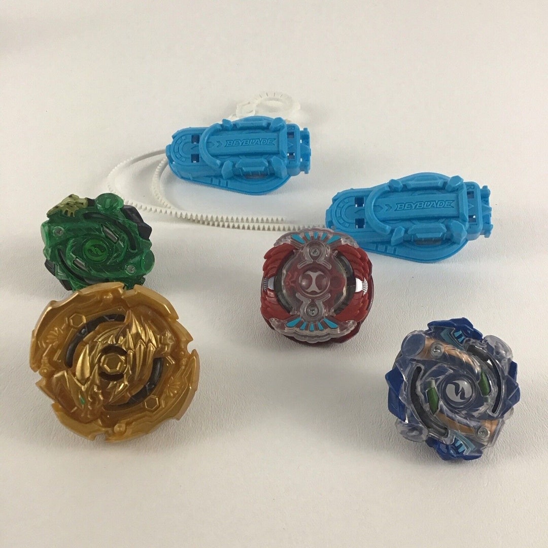 Beyblade Burst Spinning Top Toy Launchers Horusood Hyrus Turbo Lot ...