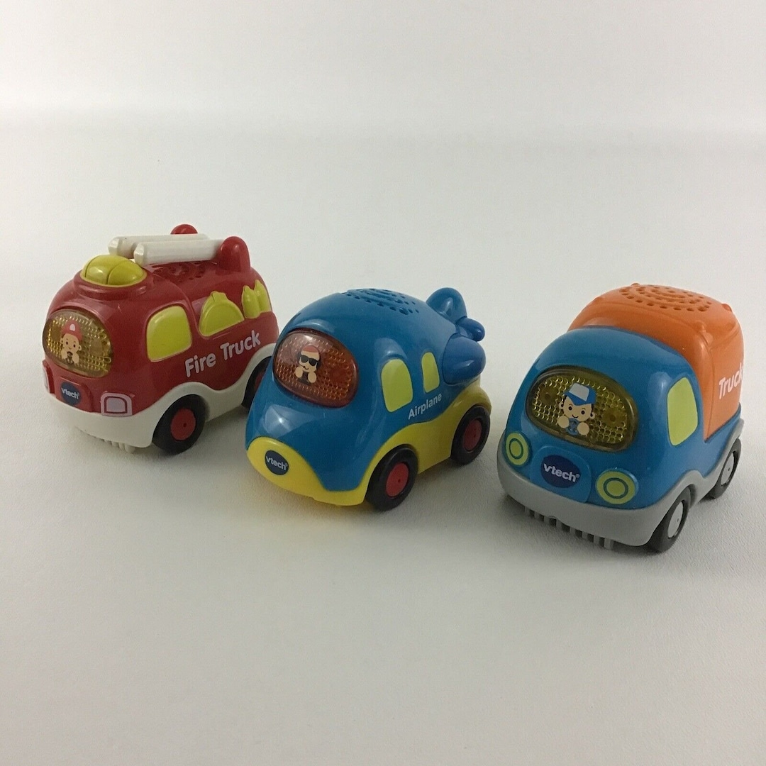 Vtech Go Go Smart Wheels Vehicles Lights Sounds Truck Airplane Fire ...