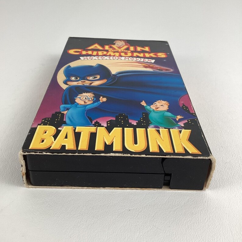 Alvin & the Chipmunks Go to the Movies VHS Tape Batmunk Animated ...