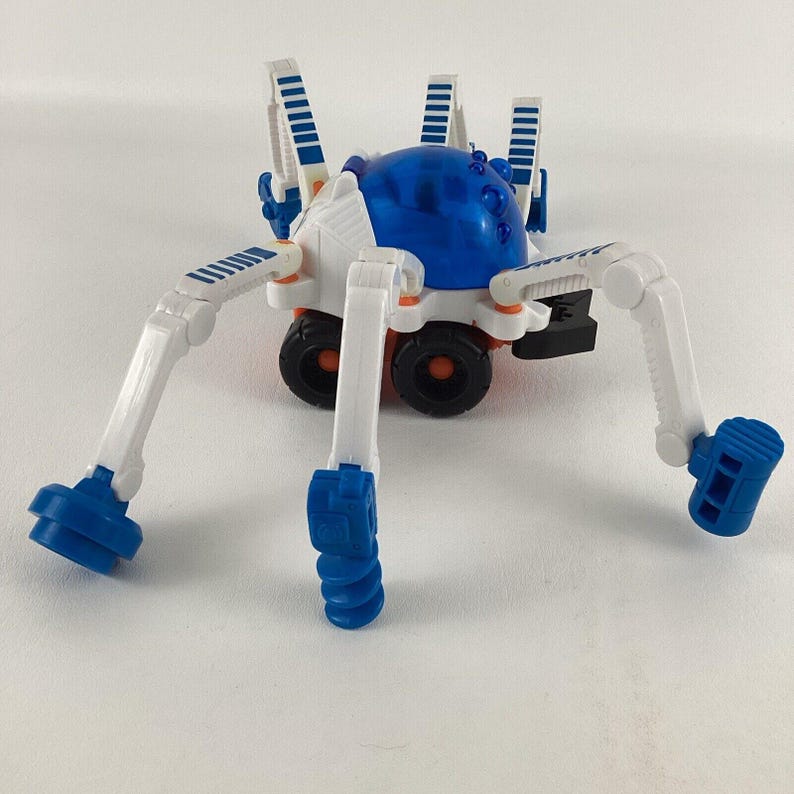 Fisher Price Imaginext Lunar Moon Rover Vehicle Figures Alien Creatures ...