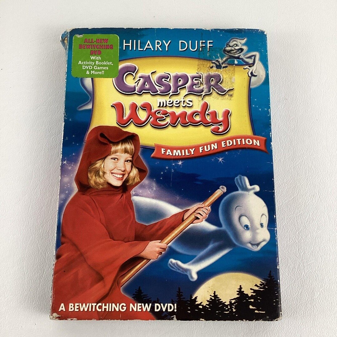 Casper Meets Wendy DVD Movie Hilary Duff Family Fun Edition With ...