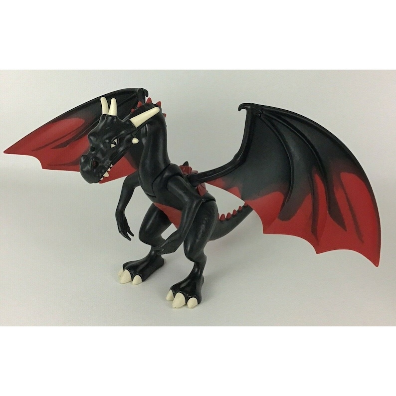 Playmobil 4838 Dragon Land Giant Red Black LED Dragon ONLY - Etsy