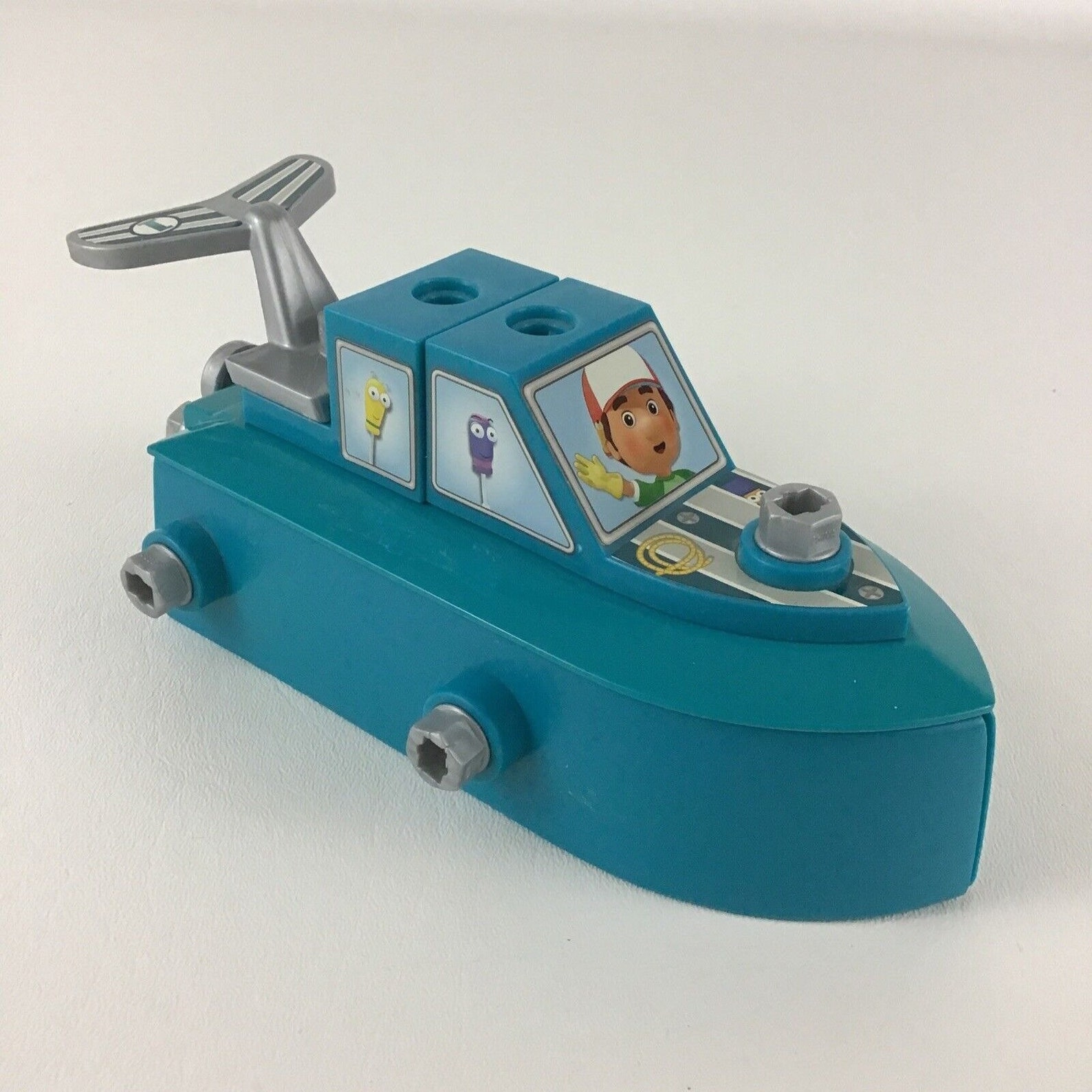 Handy Manny Fix It Right Speed Boat Set Action Figure Turner Tool ...