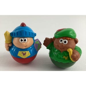 Playskool Weebles Roly Poly Figure Robin Hood Woodsman Knight Vintage ...