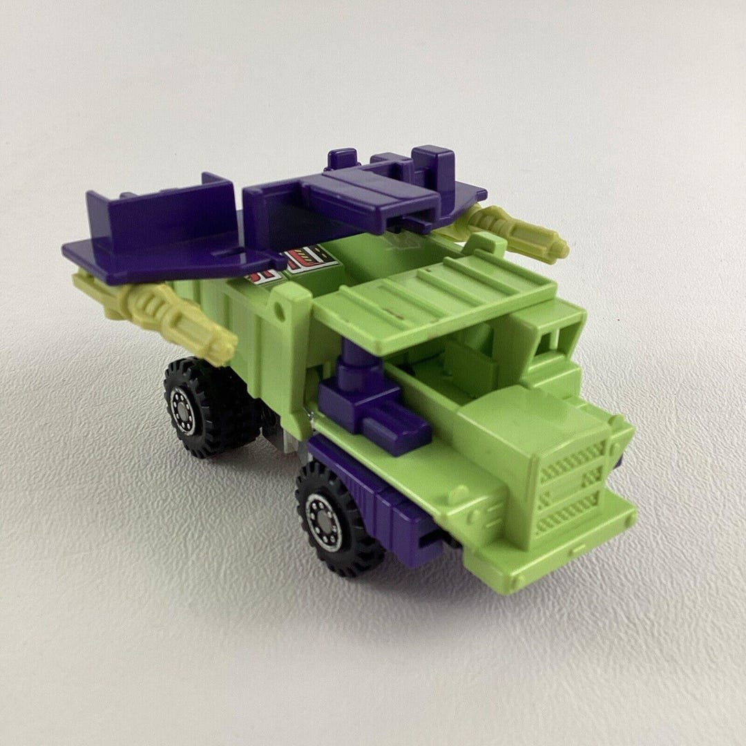 Transformers G1 Construction Devastator Figure Long Haul Truck Vintage 1984 80s - Etsy