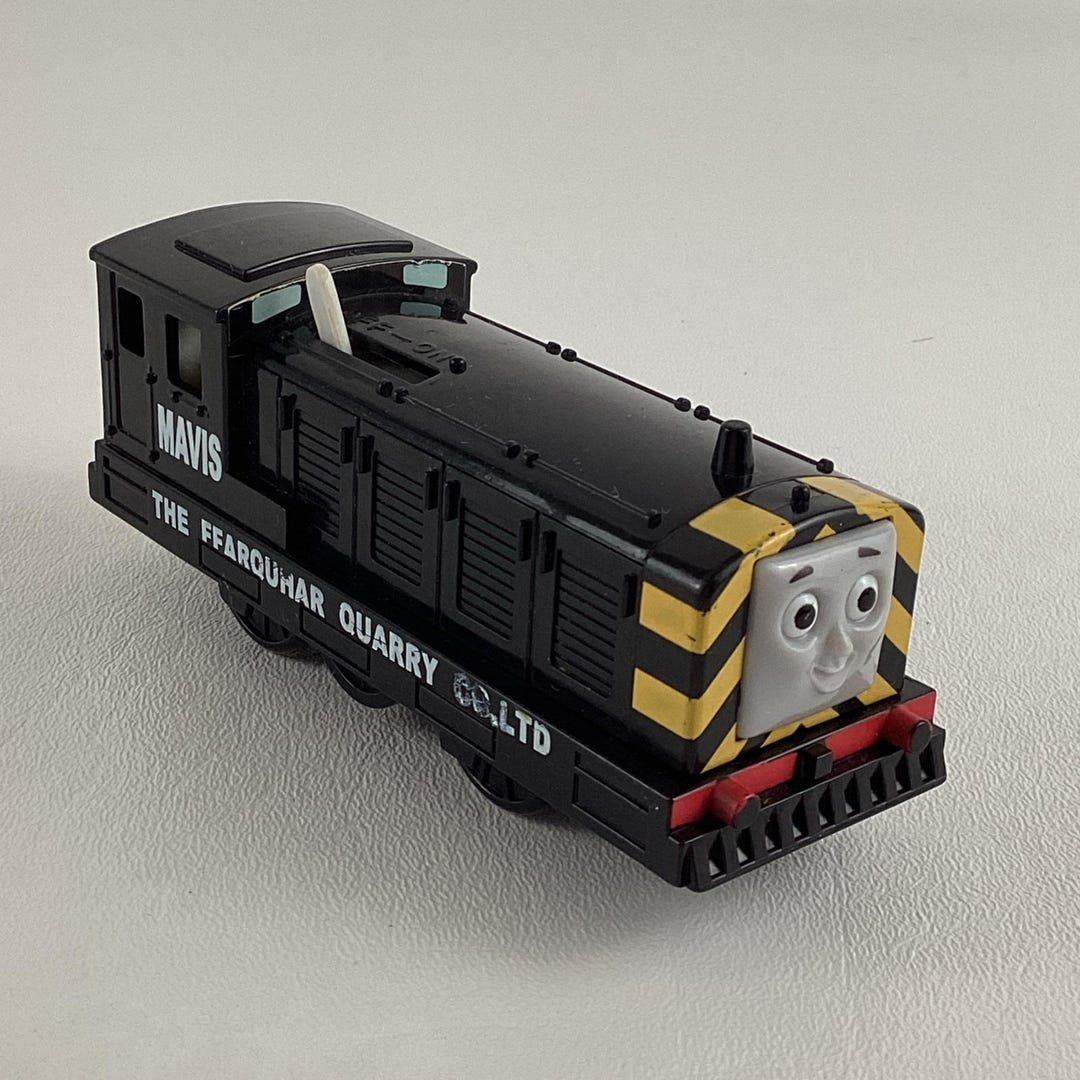 Thomas the Train & Friends Mavis Action Figure Motorized Trackmaster ...