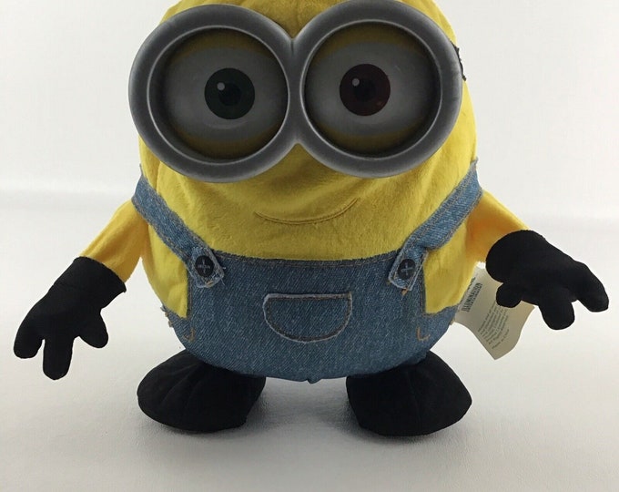 Despicable Me Minions Sing & Dance Bob Electronic Plush Talking ...