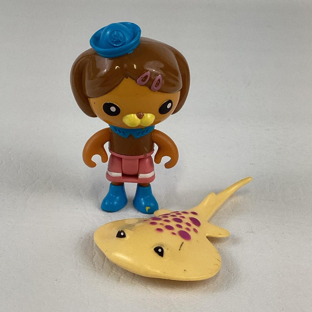 Octonauts Fisher Price Rescue Figure & Sea Creature Dashi Electric ...