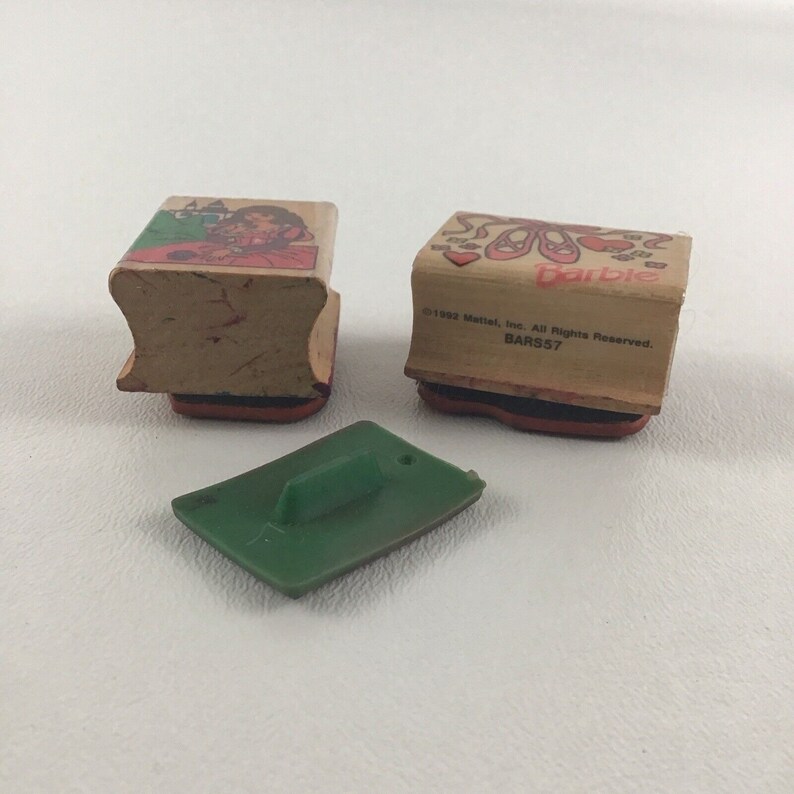 Collectible Stampers Gumby Barbie Mattel Tru Blue Princess Castle ...