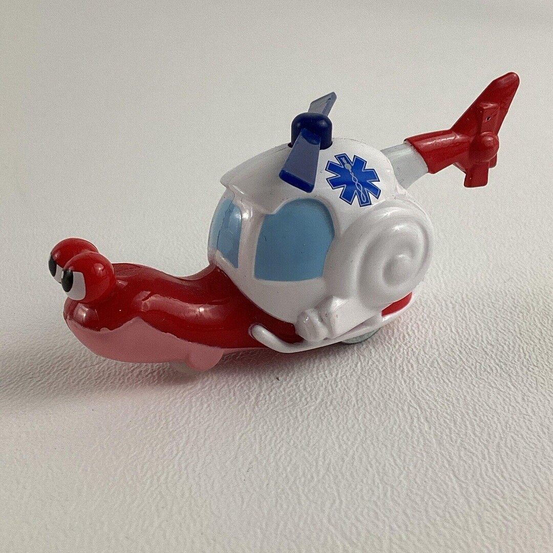 Dreamworks Turbo Movie Snail Action Figure Roller Rescue Copter Diecast ...