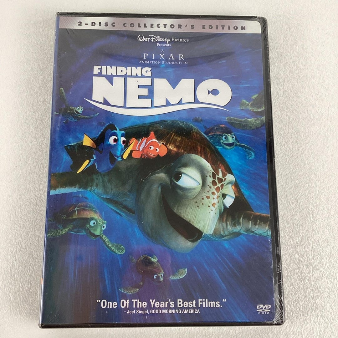 Disney Pixar Finding Nemo Movie DVD 2 Disc Collector's Edition Bonus ...