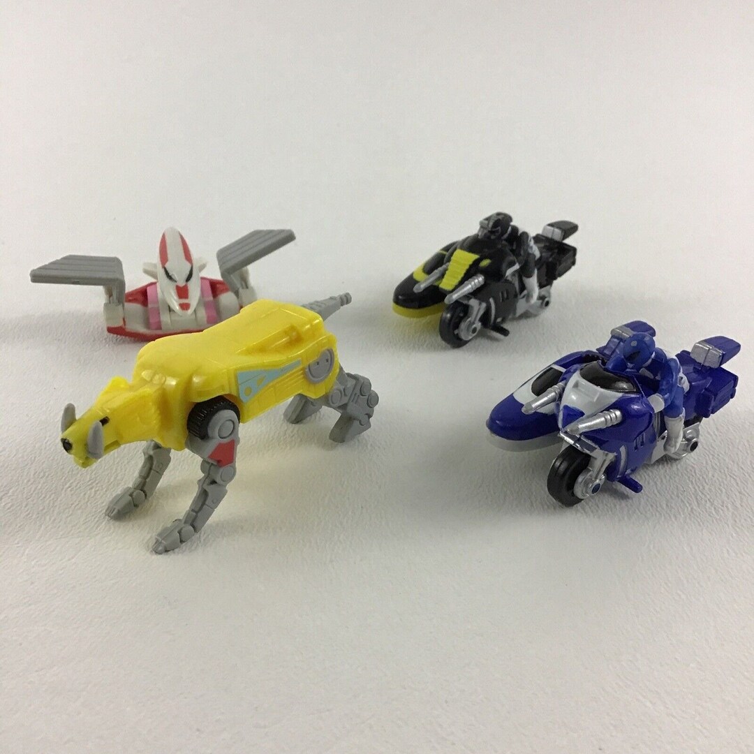 Mighty Morphin Power Rangers Micro Machines Zord Cycle Figure - Etsy