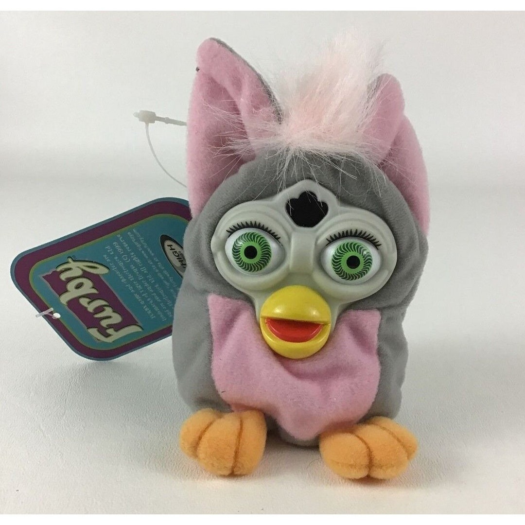 Furby Plush Key Chain Clip Pouch Coin Purse Change Zipper Accessory ...