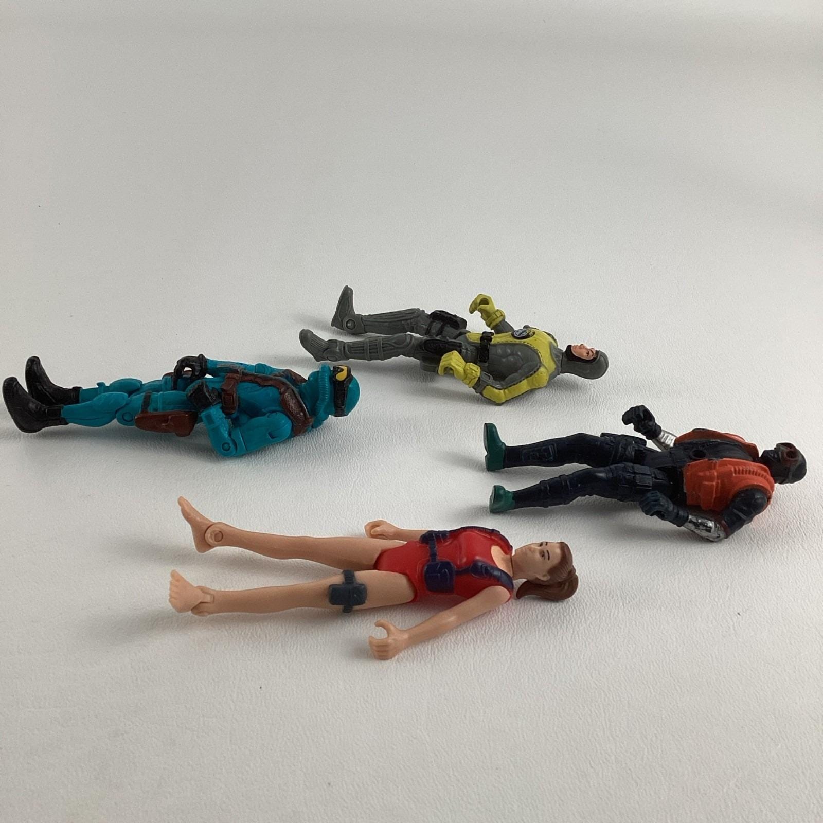 Chap Mei Adventure 4" Action Figures Deep Sea Rescue Marine Diver Lot ...