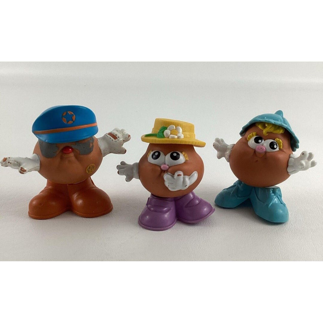 Mr. Potato Head Spud Kids Figure 80s Toy Lot Baby Lady Vintage 1986 ...