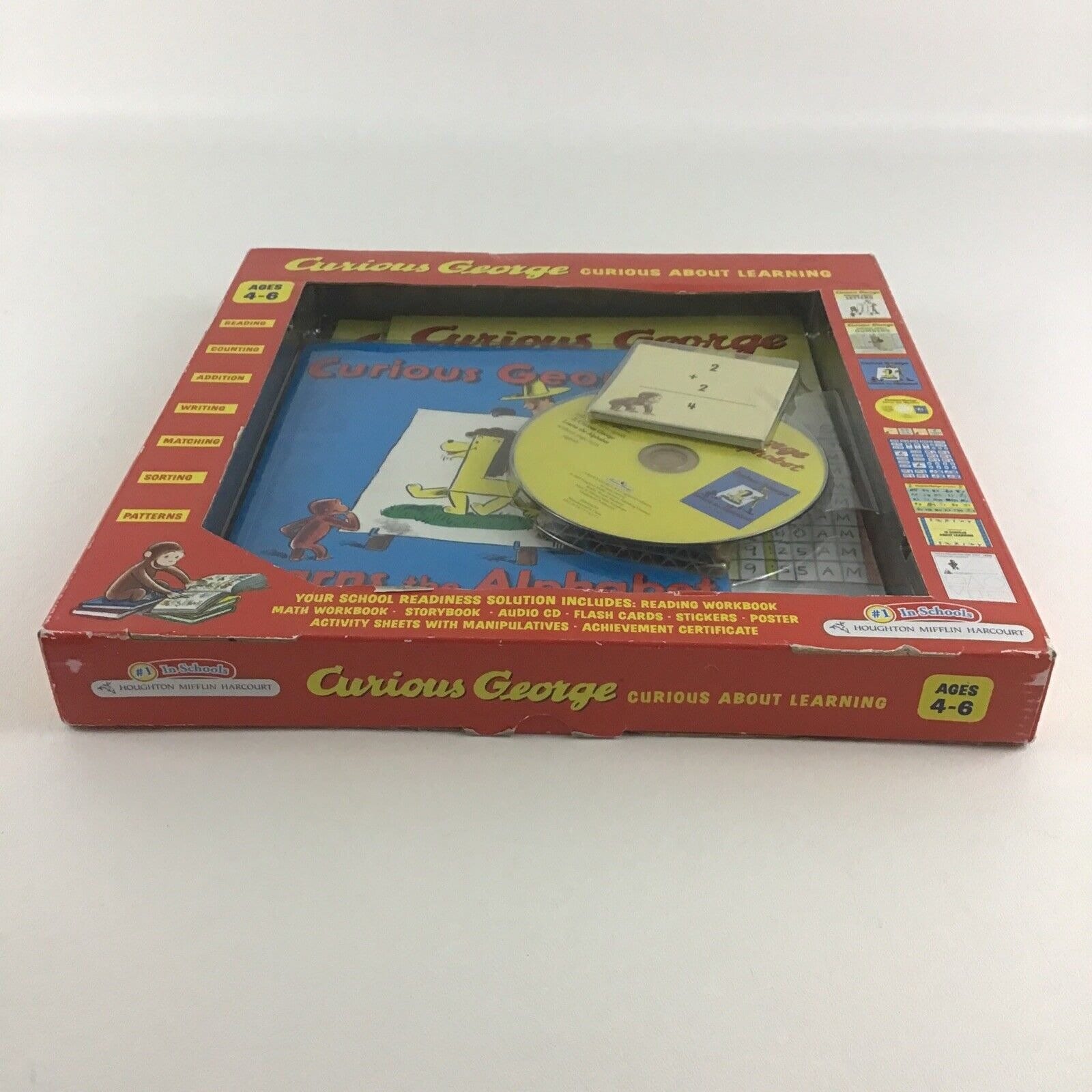Curious George Curious About Learning School Readiness Kit Workbooks ...
