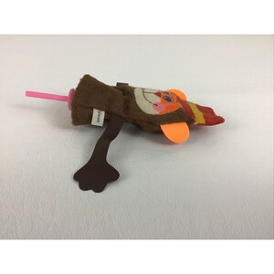 Peachy and Her Puppets Monkey Cloth Stick Puppet Vintage 1974 - Etsy